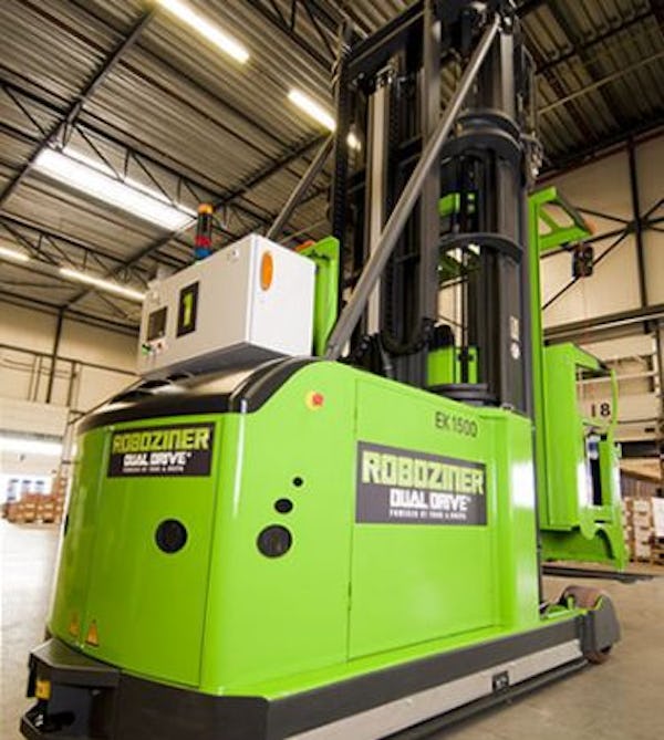 Roboziner: multi-inzetbare truck met korte ROI