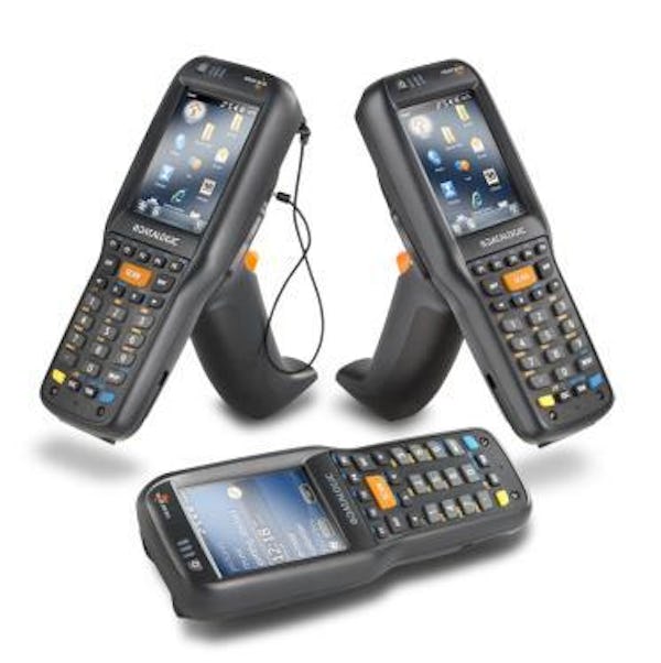 Ergonomische handterminal scant 1D en 2D barcodes