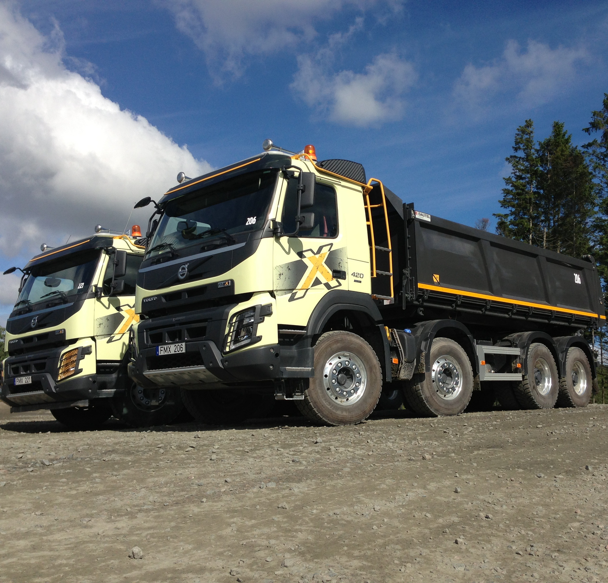 Volvo introduceert Dynamic Steering voor FM en FMX