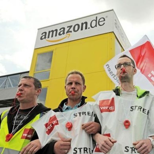 Staking bij Amazon in Duitsland