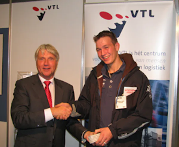 IPod voor winnaar heftruckgame