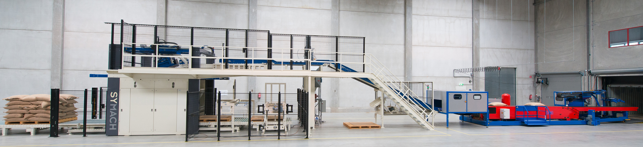 Nestlé neemt los- en palletiseermachine Copal in gebruik