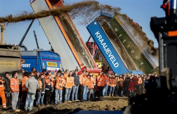 Protest bouw en transport: stikstof kwestie raakt alle sectoren