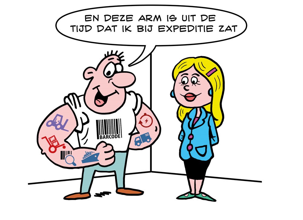 Boekprimeur: Lachen om logistiek en transport