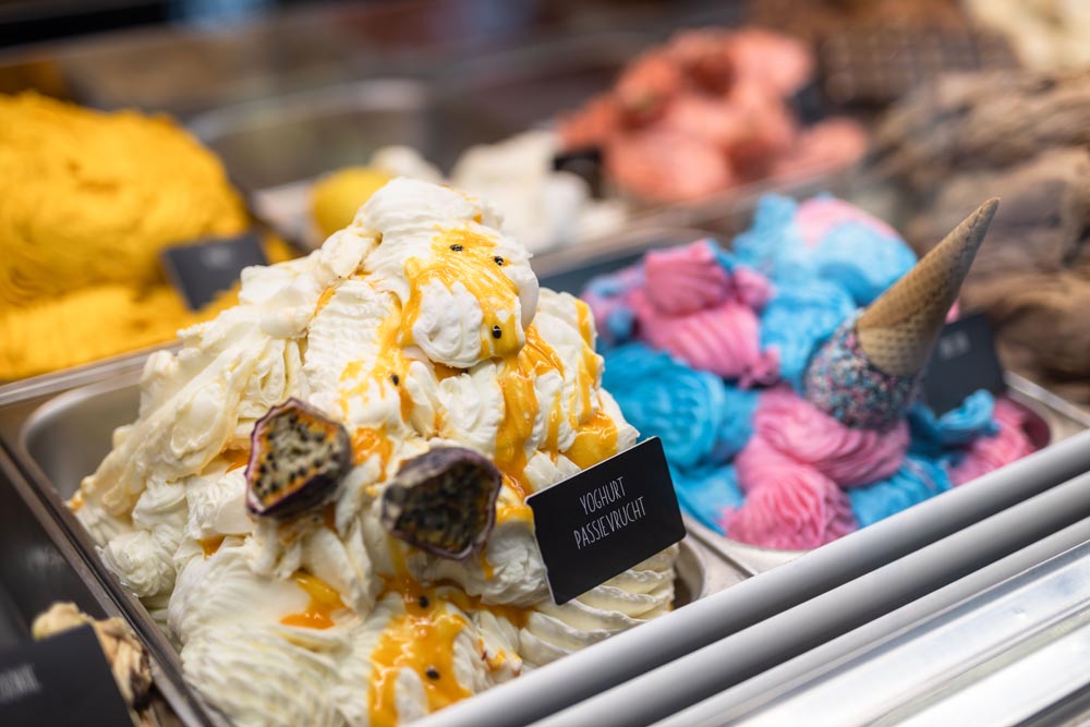 Thermohoes voorkomt smelten vers schepijs