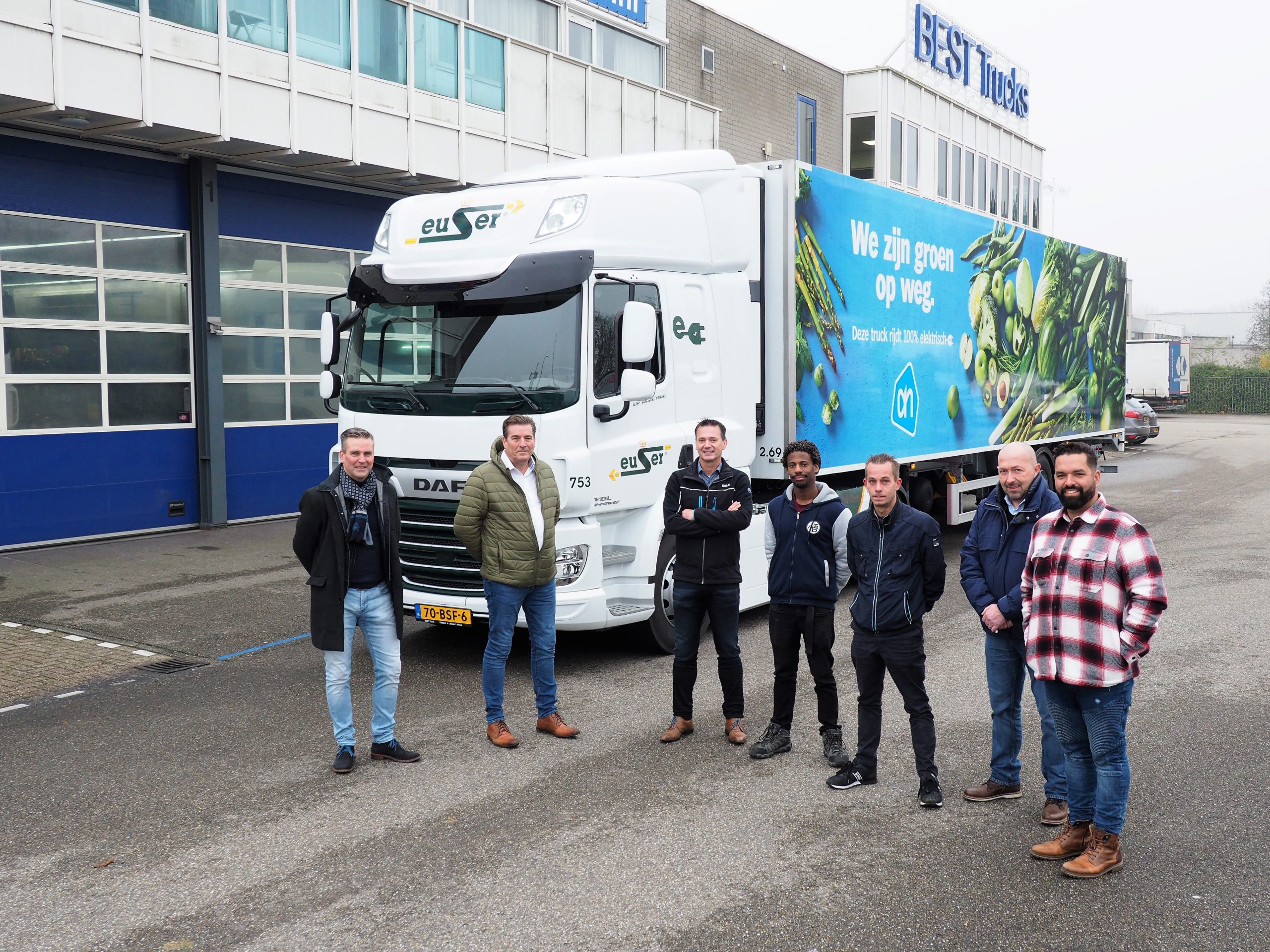 Euser Transport gaat met DAF elektrisch voor distributie AH
