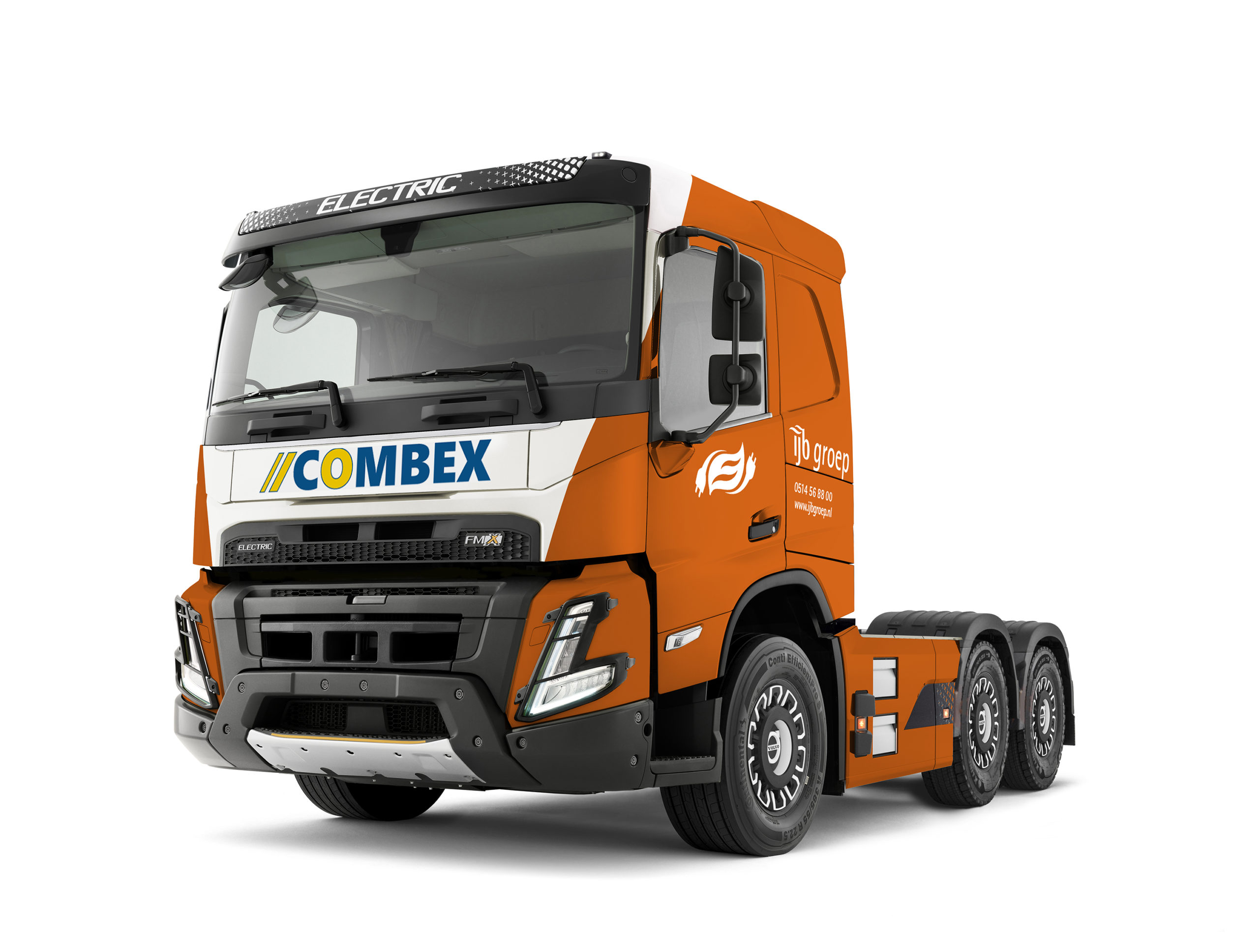 Combex gaat met Volvo FMX Electric voor groenere bouw