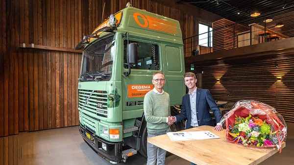 Oegema Transport verduurzaamt met vijf Volvo e-trucks