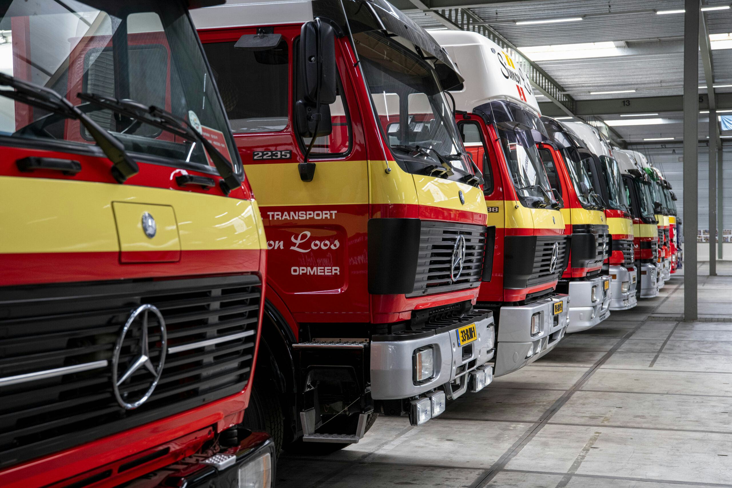 Museumreportage: 85 jaar Simon Loos in 55 vrachtwagens