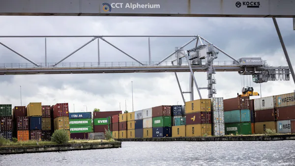 Groei is er wel even uit in de logistiek en transportsector