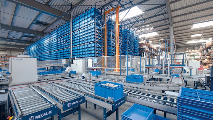 Vier voorbeelden van automatische magazijnen wereldwijd