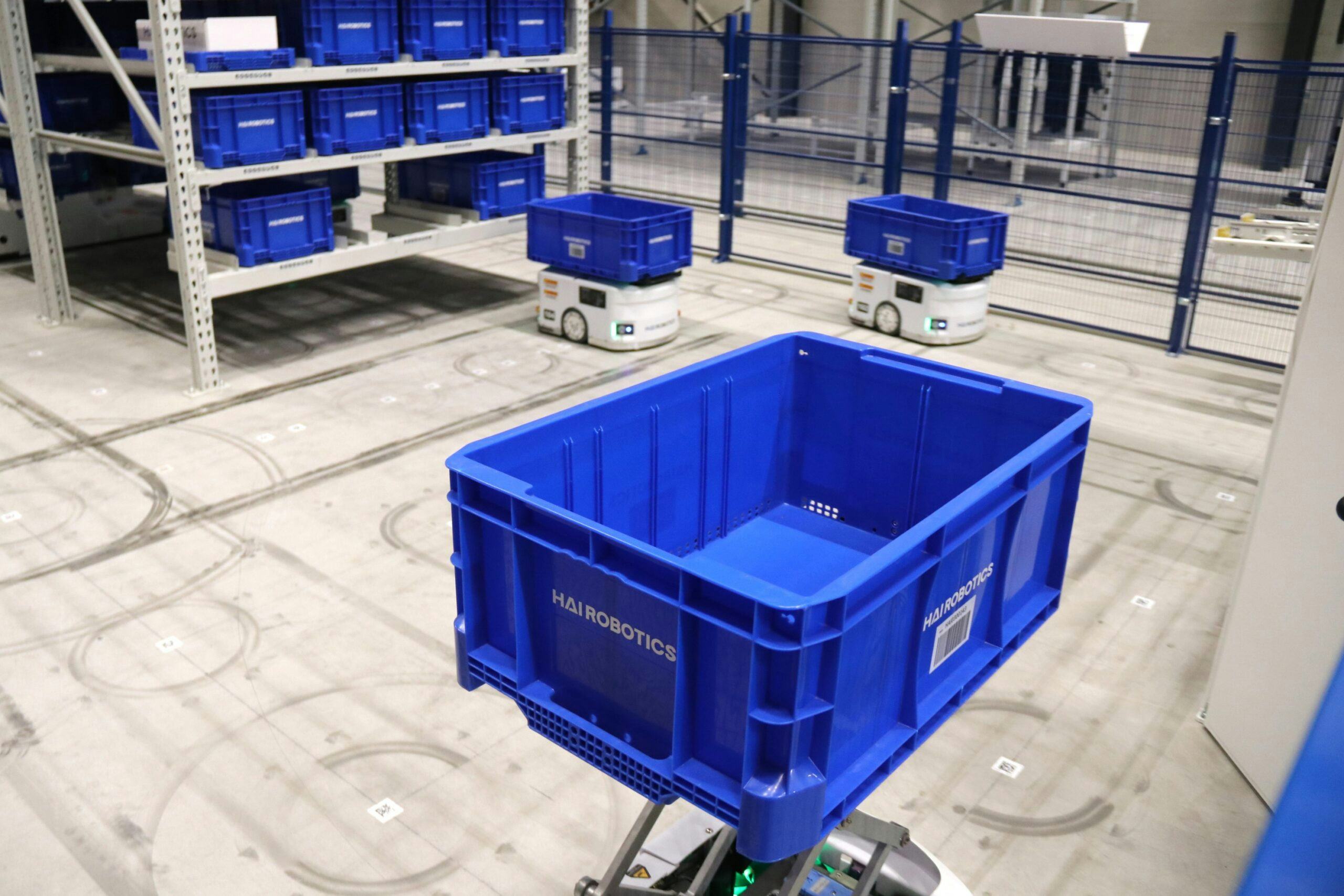 Hai Robotics haakt in op de enorme trend van compacte opslag